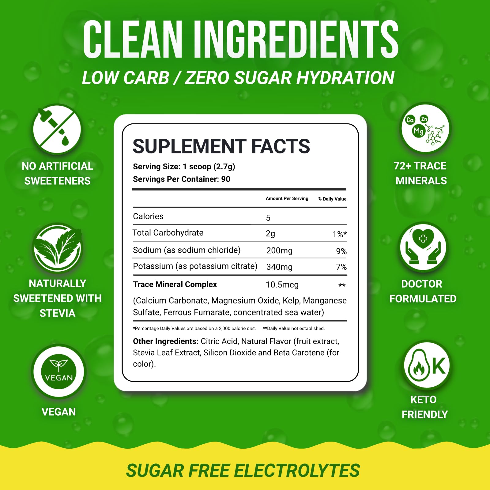 electrolyte powder for post-workout recovery