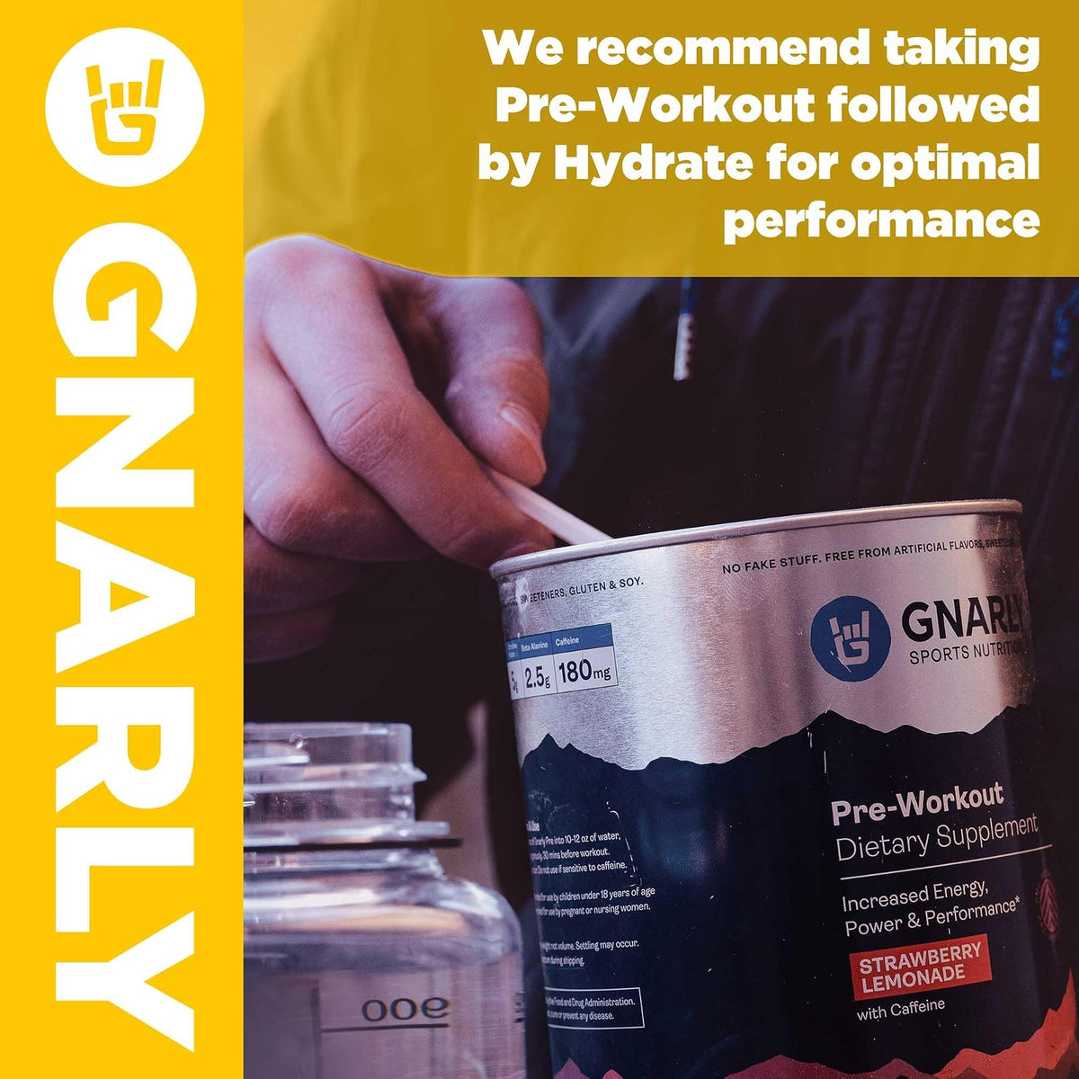 Electrolyte powder for post-workout recovery