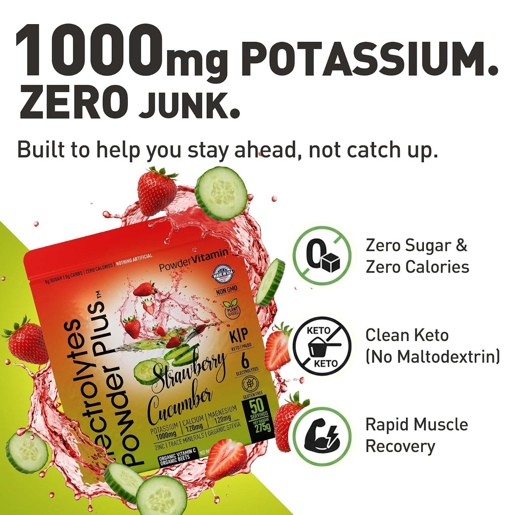 electrolyte powder for post-workout recovery