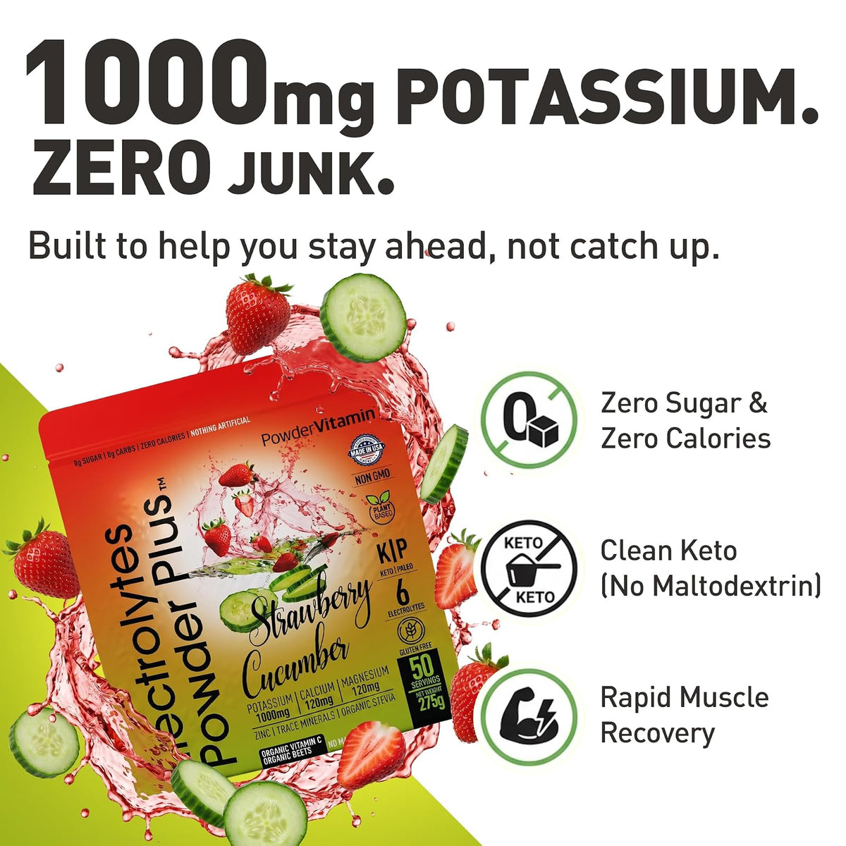 electrolyte powder for post-workout recovery