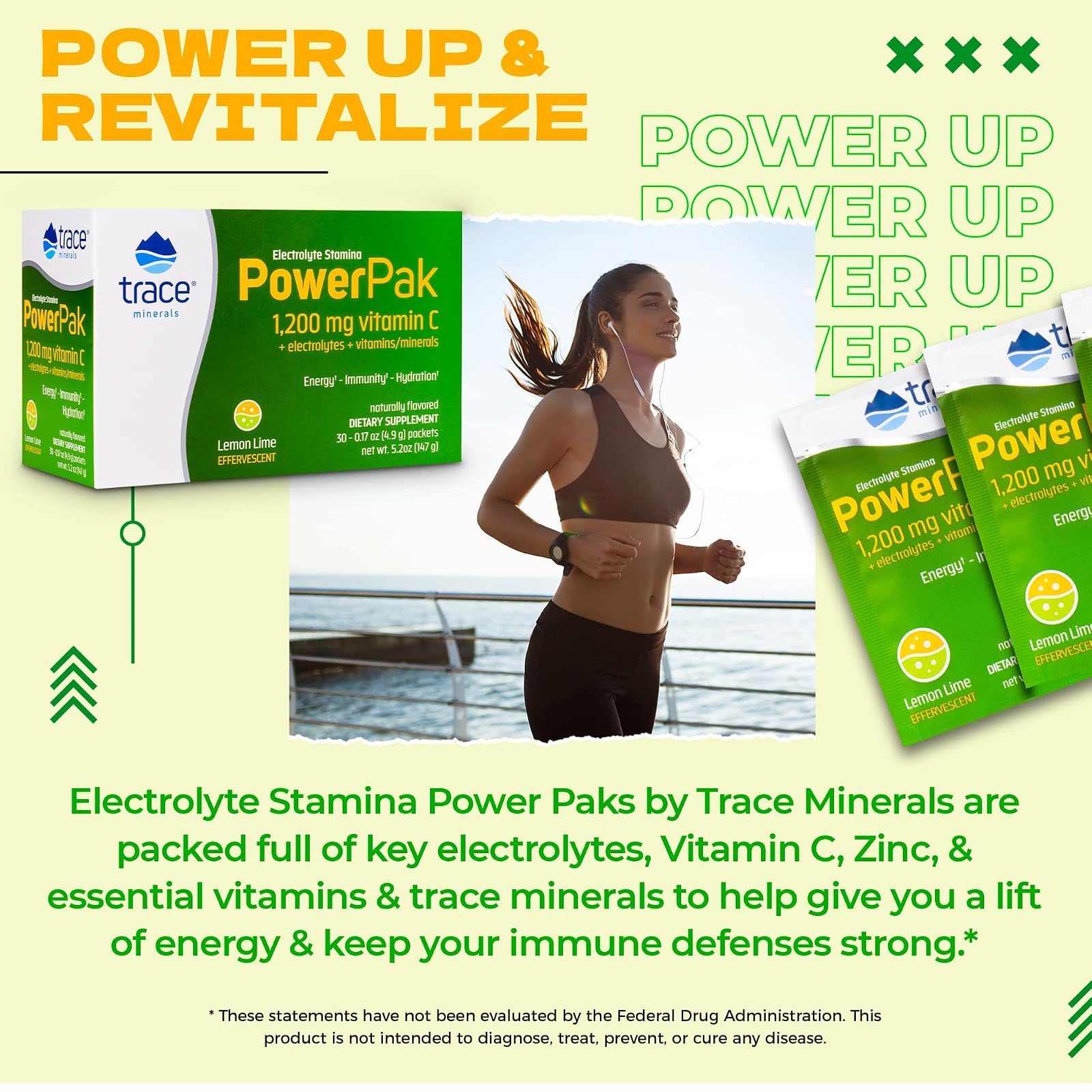 Electrolyte powder for post-workout recovery