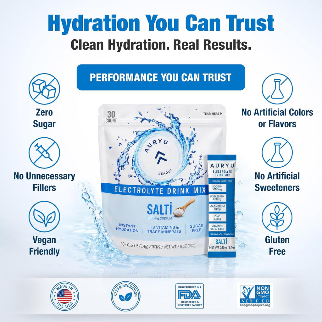 Electrolyte powder for post-workout recovery