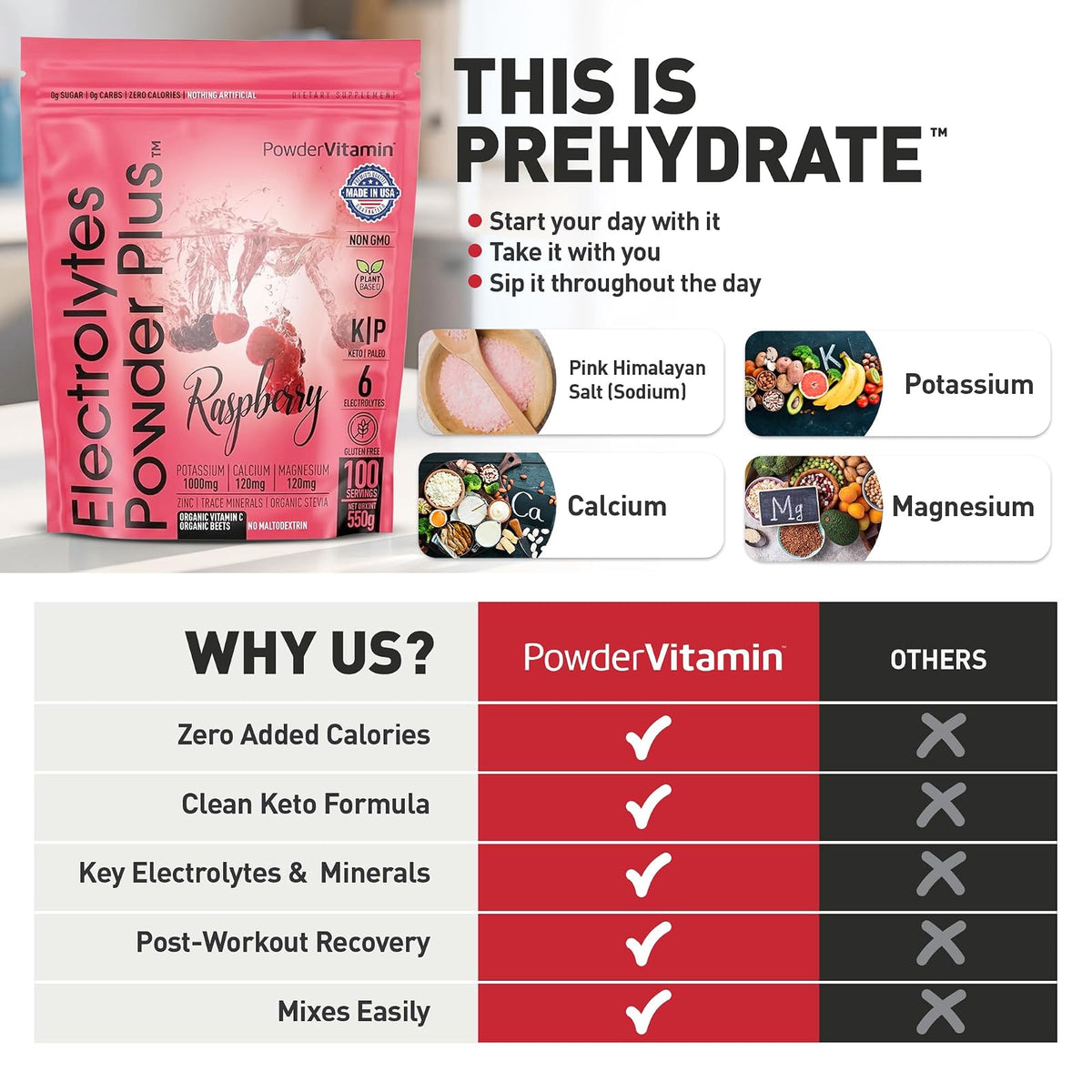 electrolyte powder for post-workout recovery