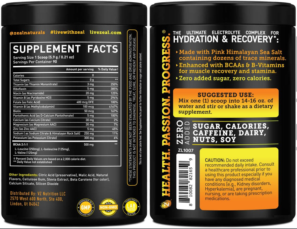 electrolyte powder for post-workout recovery