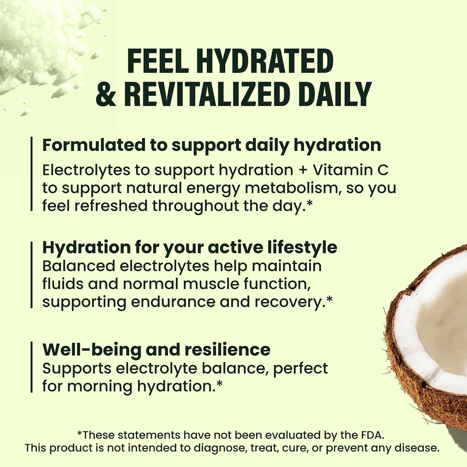 electrolyte powder for post-workout recovery