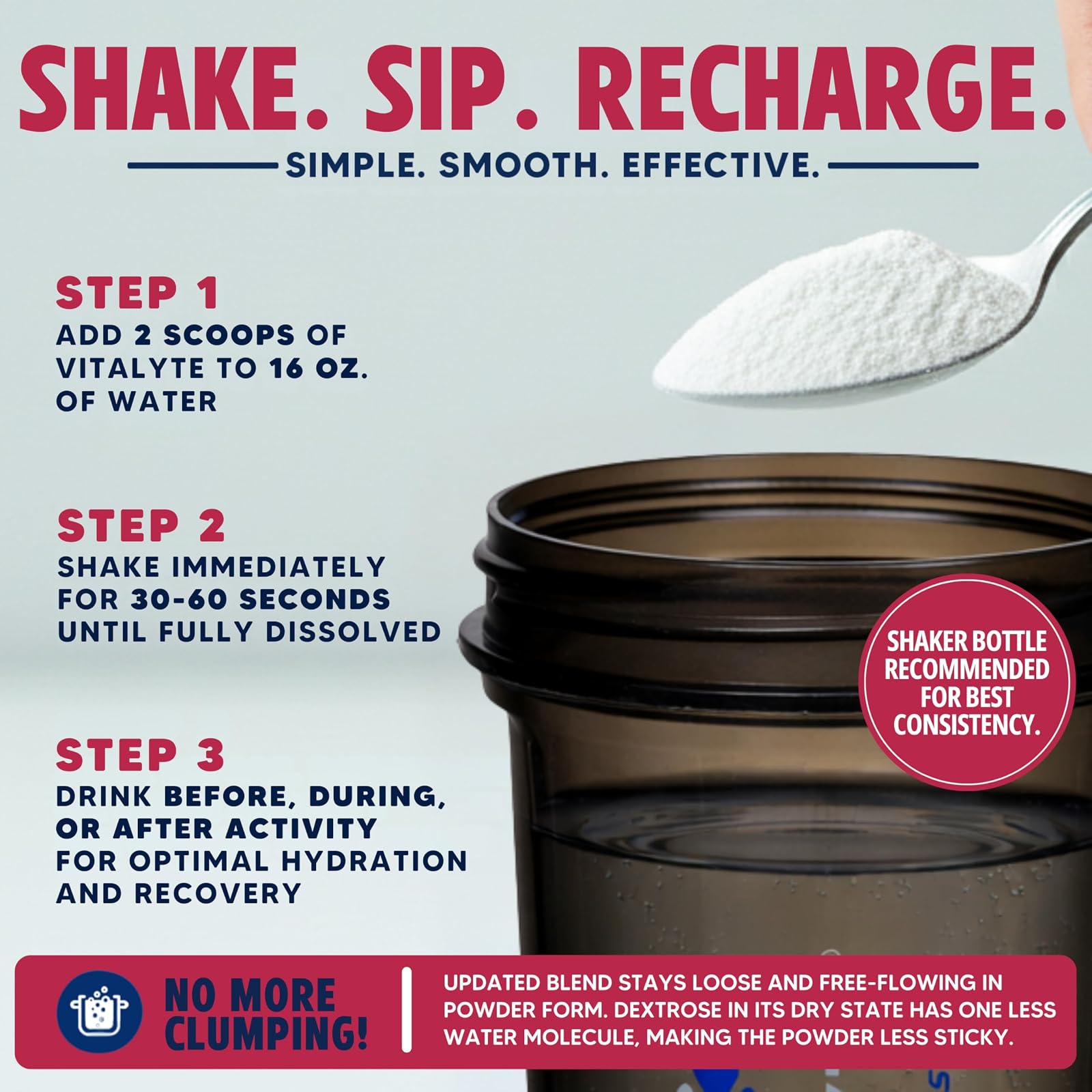 Electrolyte powder for post-workout