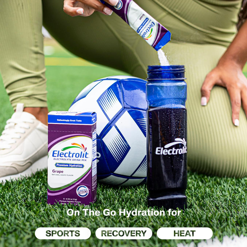 Electrolyte powder for quick recovery