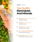 Electrolyte powder for quick recovery