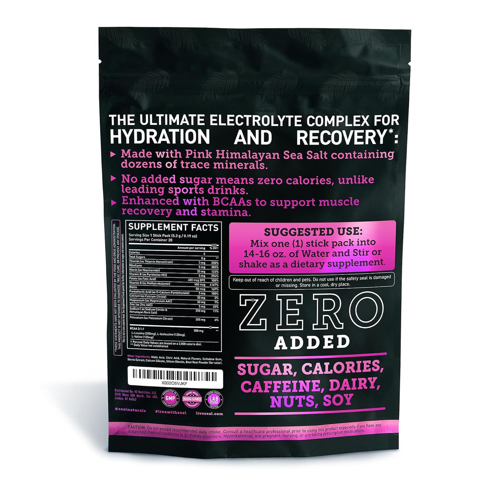 Electrolyte powder for sports performance