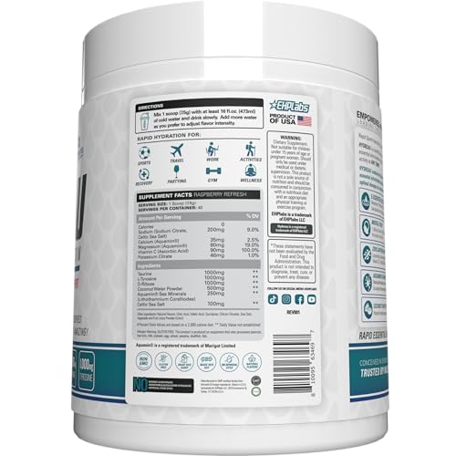 electrolyte powder for sports performance