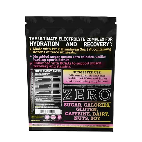 Electrolyte powder for sports recovery