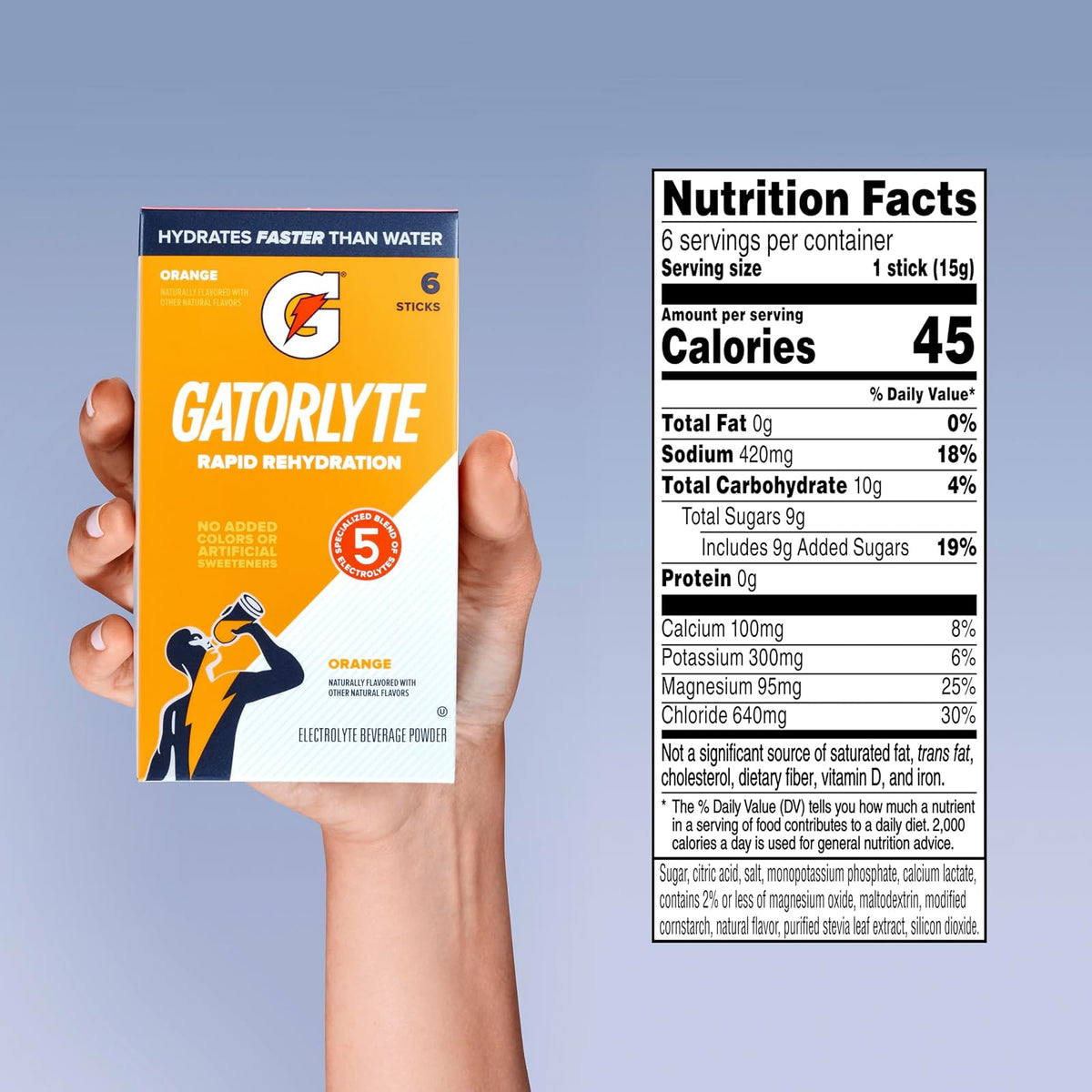 Electrolyte powder for sports recovery