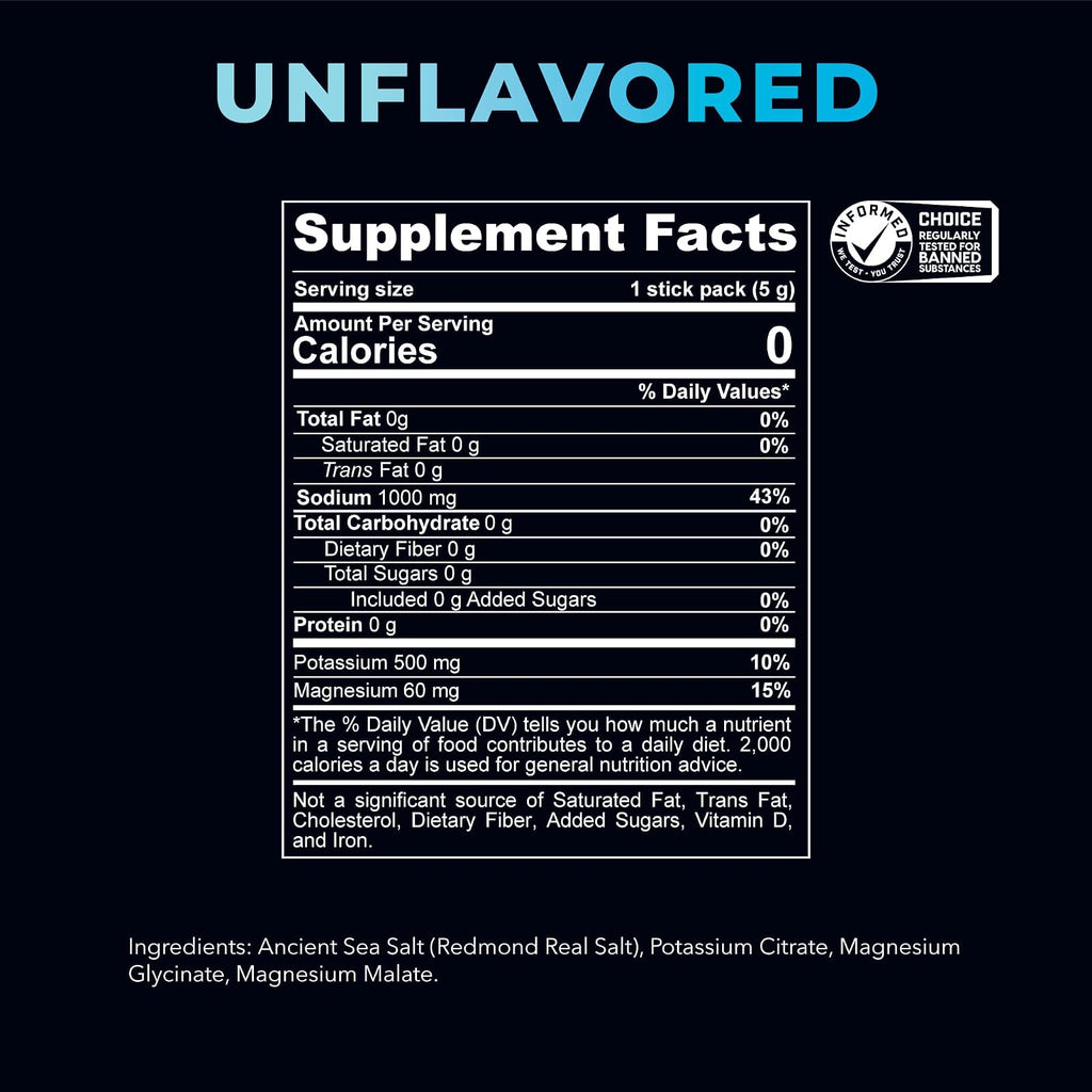electrolyte powder for sports recovery