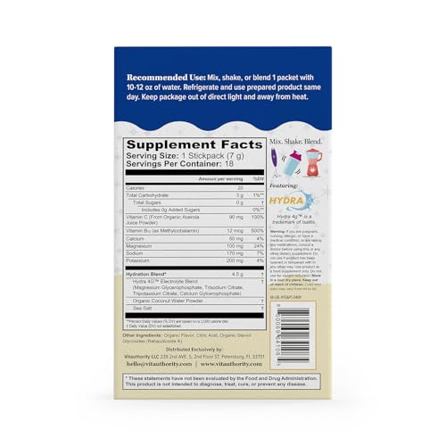 Electrolyte powder for sports recovery