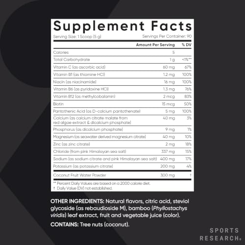 electrolyte powder for workout performance