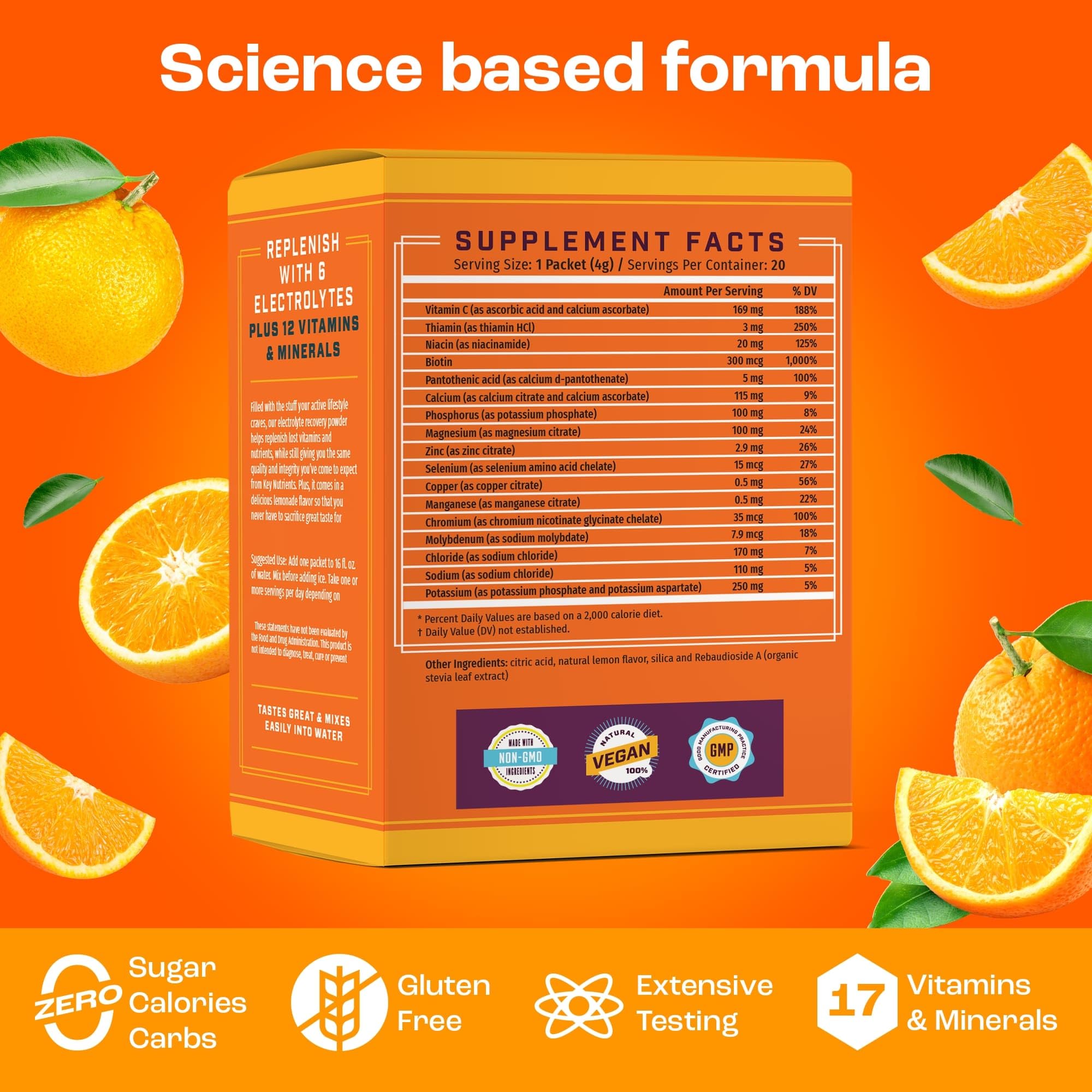 electrolyte powder for workouts