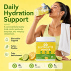 Electrolyte powder mix for workouts