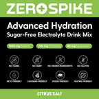 Electrolyte powder packets for on-the-go