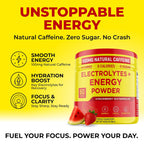 electrolyte powder with 100 mg energy boost