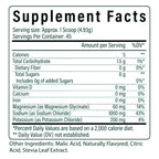 electrolyte powder with 1000 mg per serving