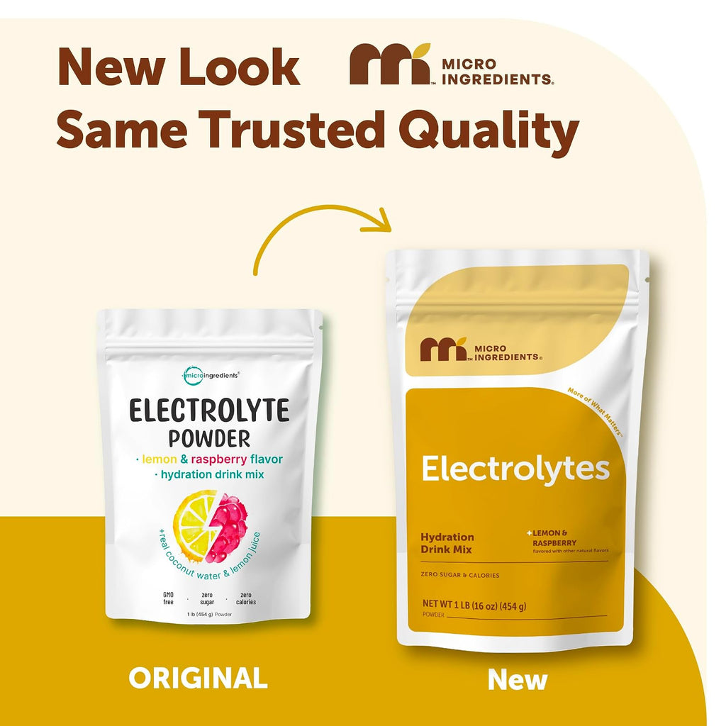 electrolyte powder with 1000 mg per serving