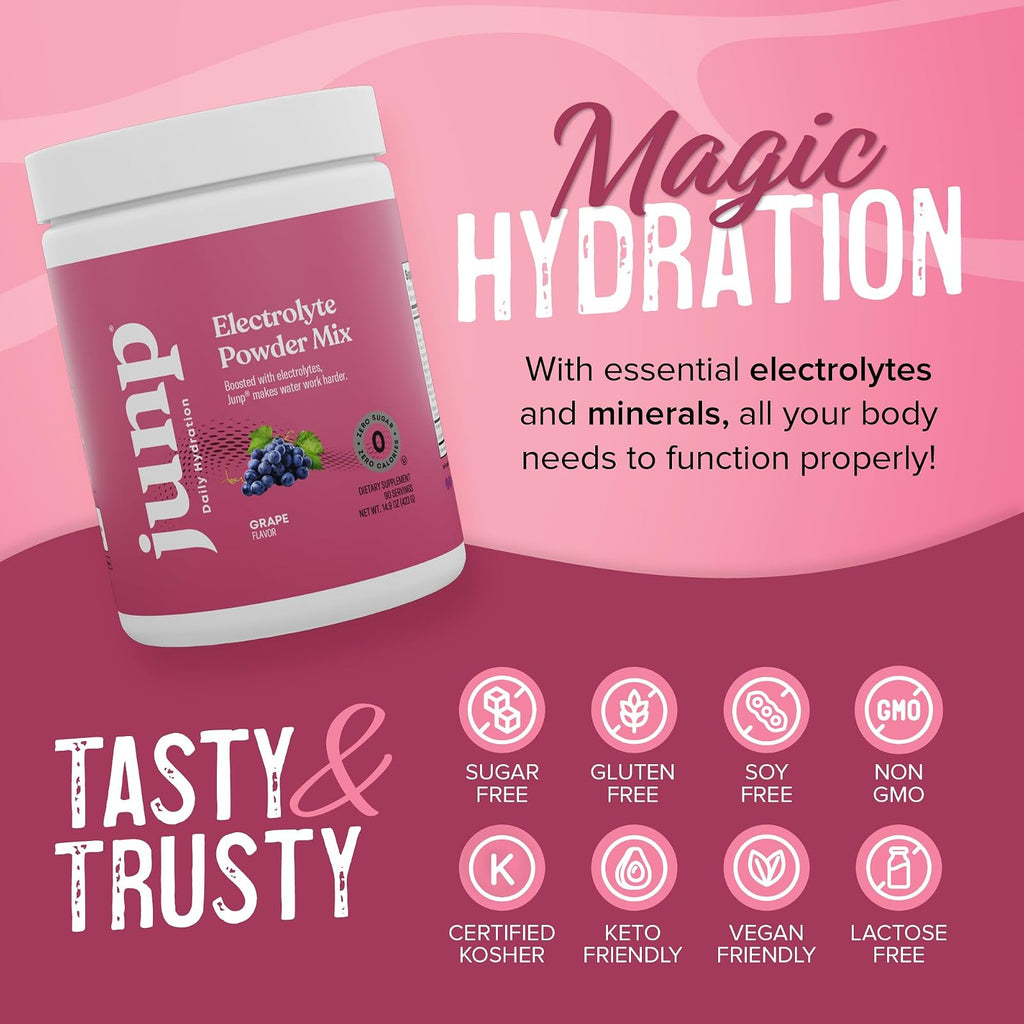 Electrolyte powder with 180 servings
