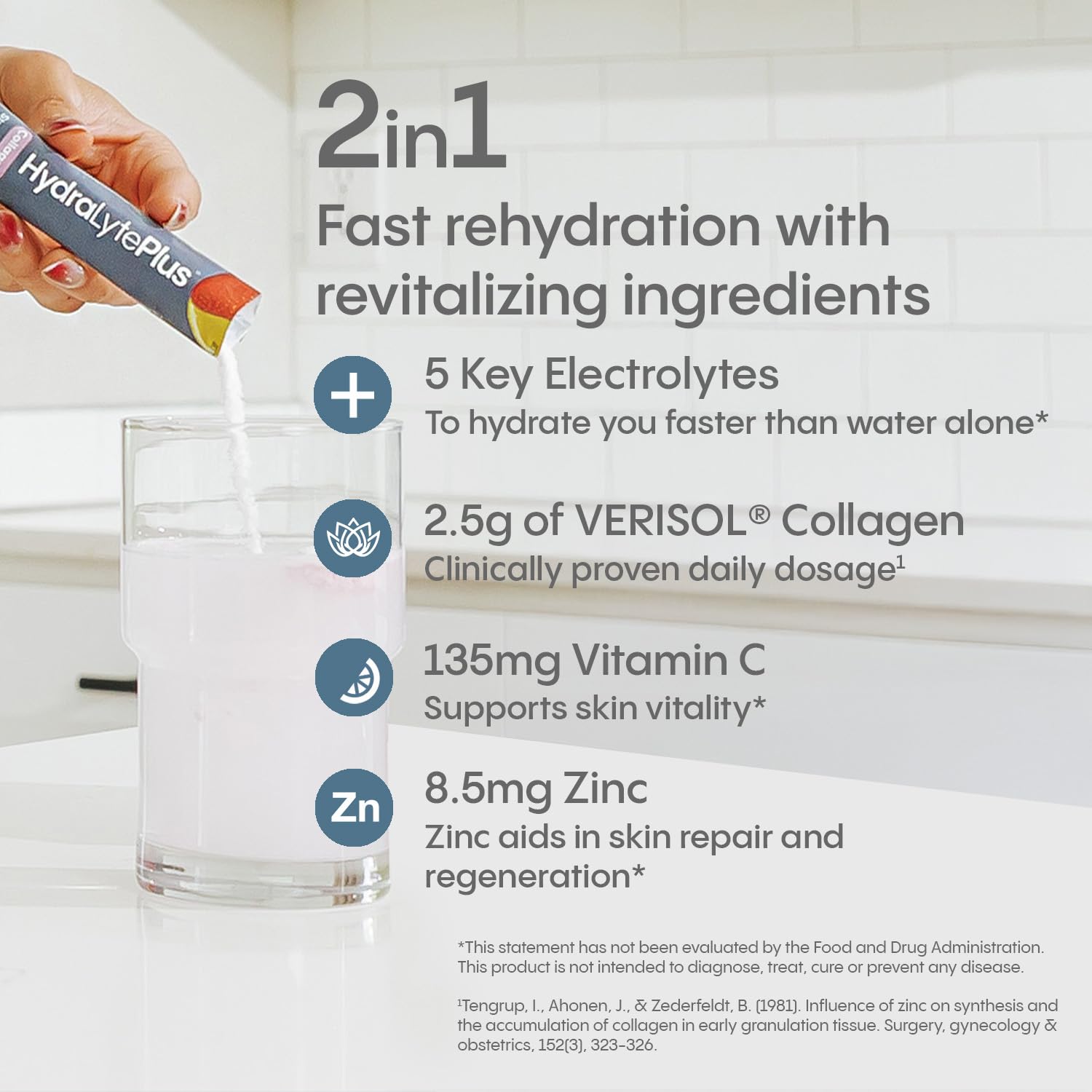 electrolyte powder with collagen benefits