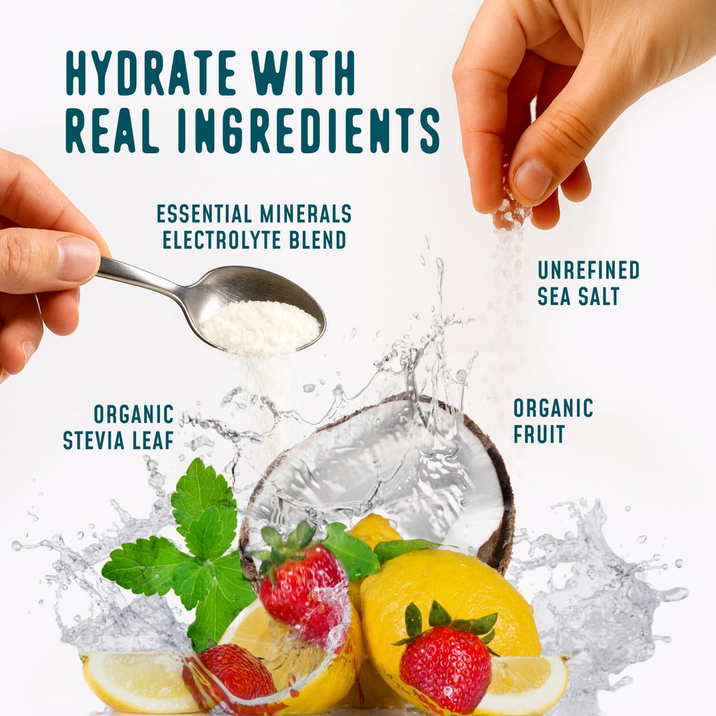 electrolyte powder with essential minerals