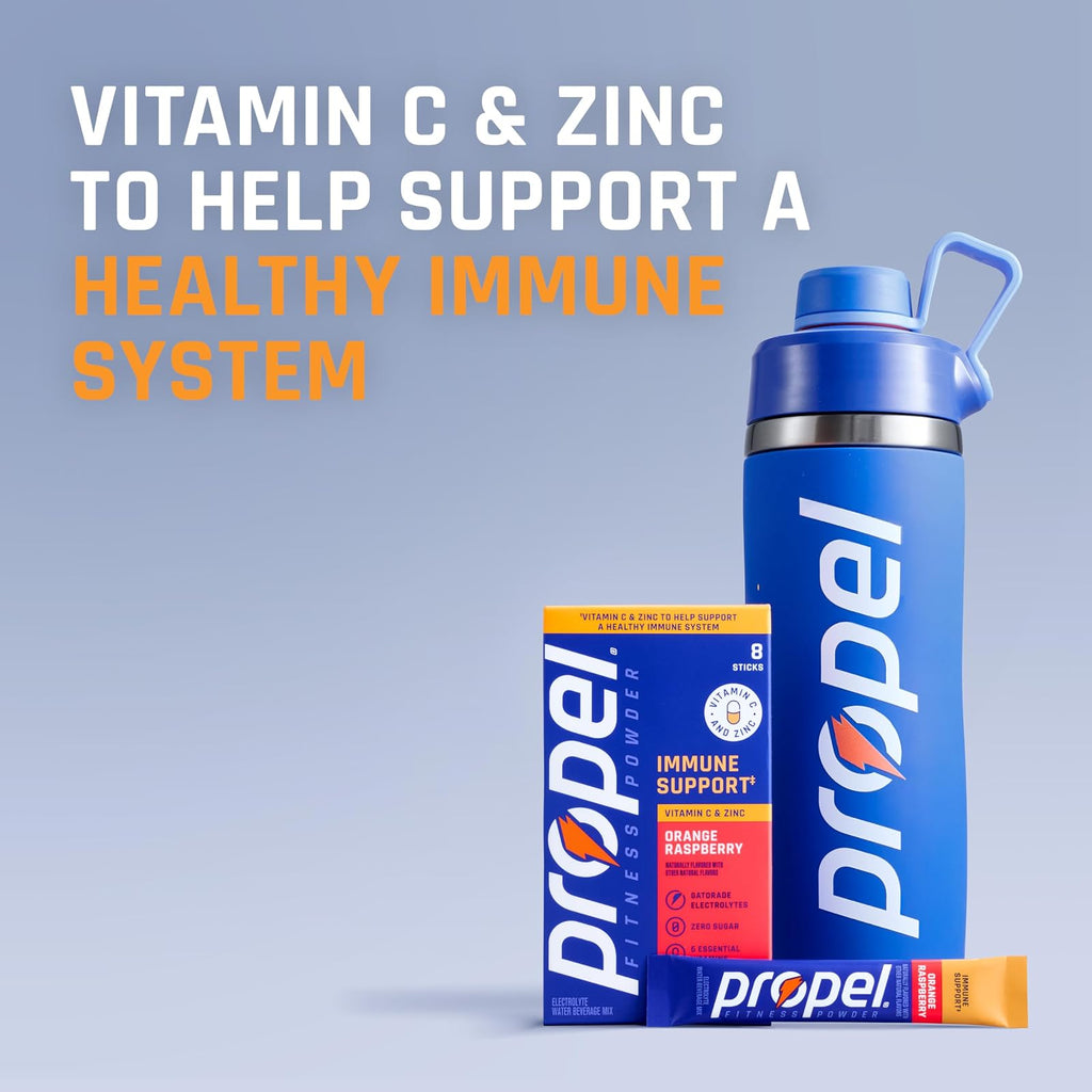 Electrolyte powder with immune support