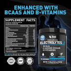 Electrolyte powder with natural flavours
