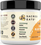 Electrolyte powder with potassium and sodium