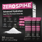 electrolyte powder with raspberry flavour
