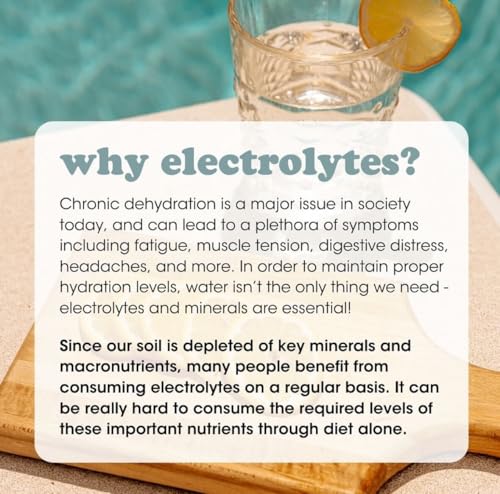 electrolyte powder without added flavours