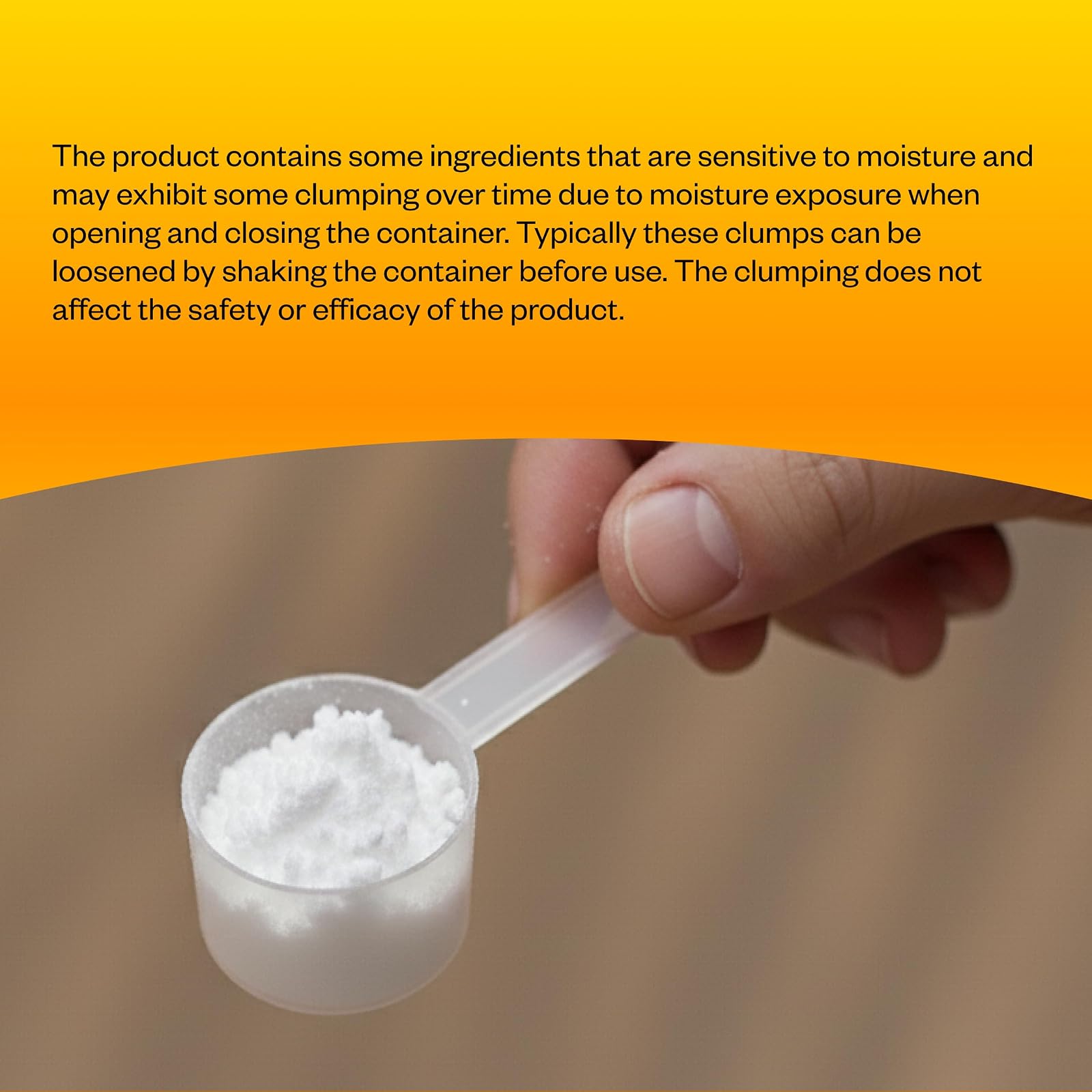 electrolyte powder without artificial flavours