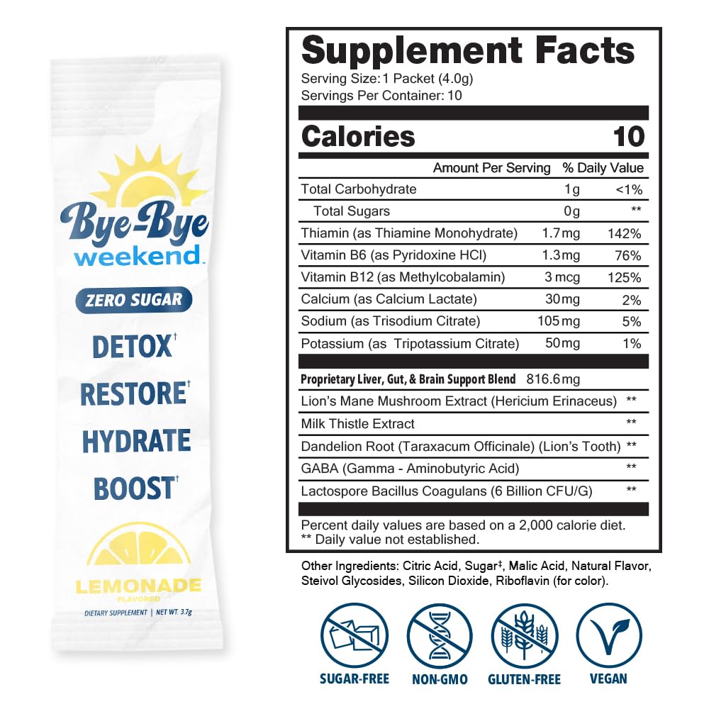 Electrolyte probiotic drink for recovery