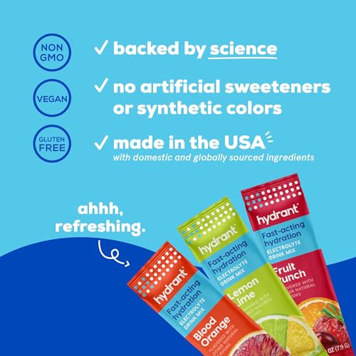 Electrolyte rehydration for active lifestyles