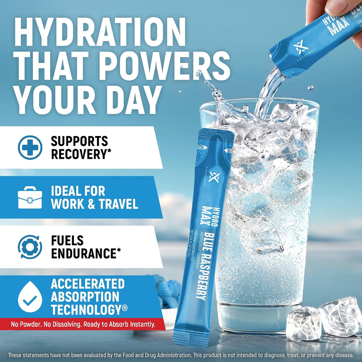 Electrolyte replacement for workouts