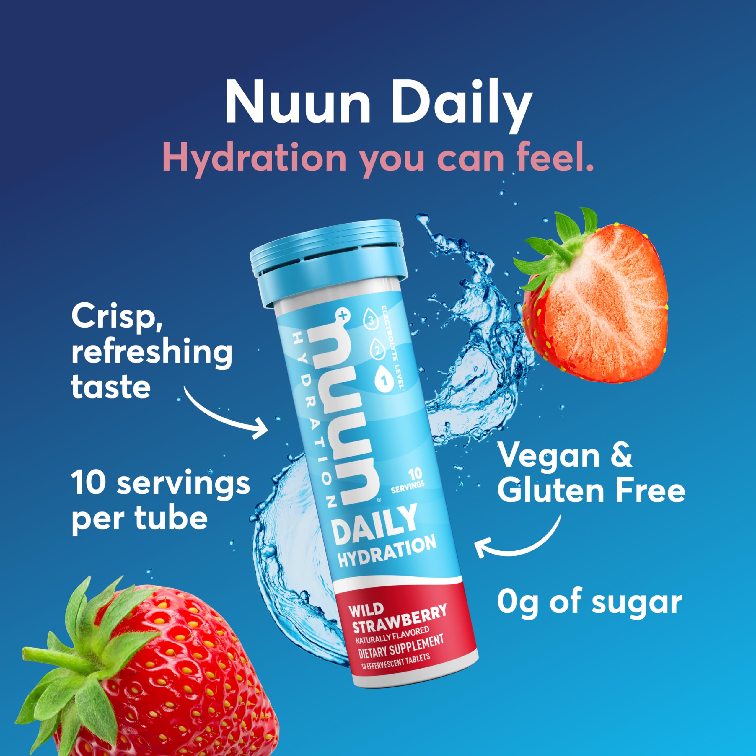 Electrolyte replacements for active lifestyle