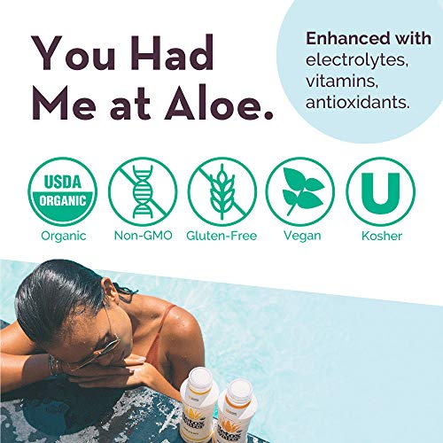 electrolyte-rich aloe vera drink