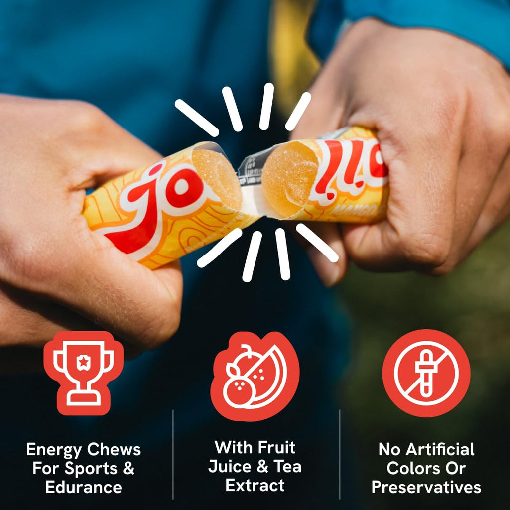 electrolyte-rich energy chews