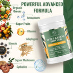 electrolyte-rich organic greens supplement