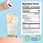 electrolyte-rich sparkling drink for athletes