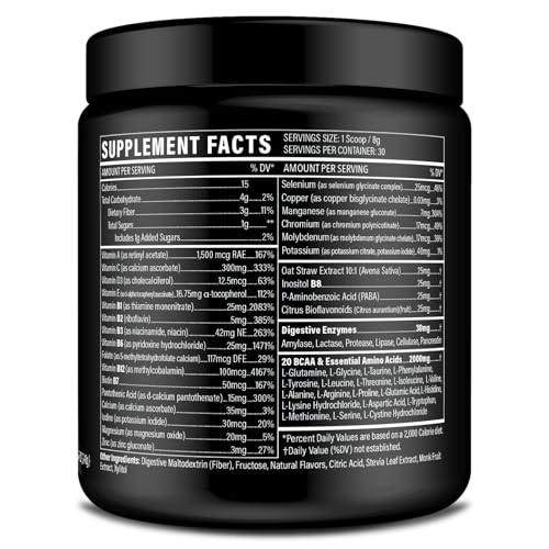 Electrolyte-rich vitamin supplement powder