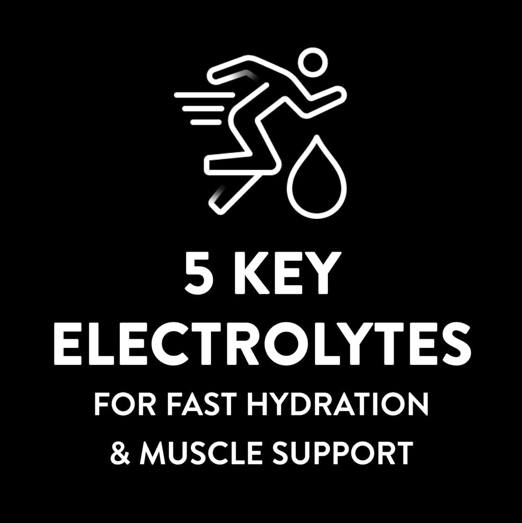 Electrolyte sachets for post-workout replenishment