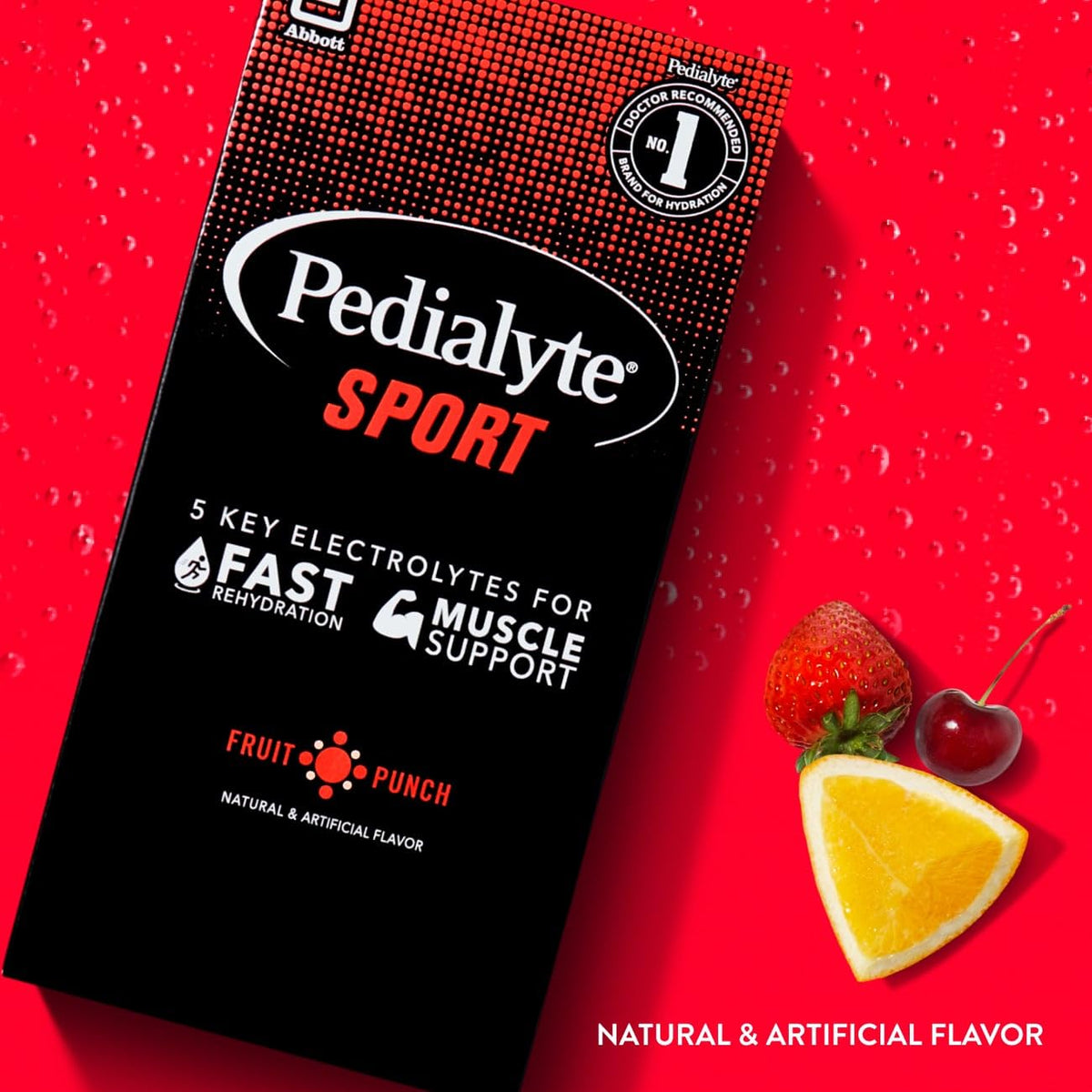 Electrolyte sachets for sports recovery