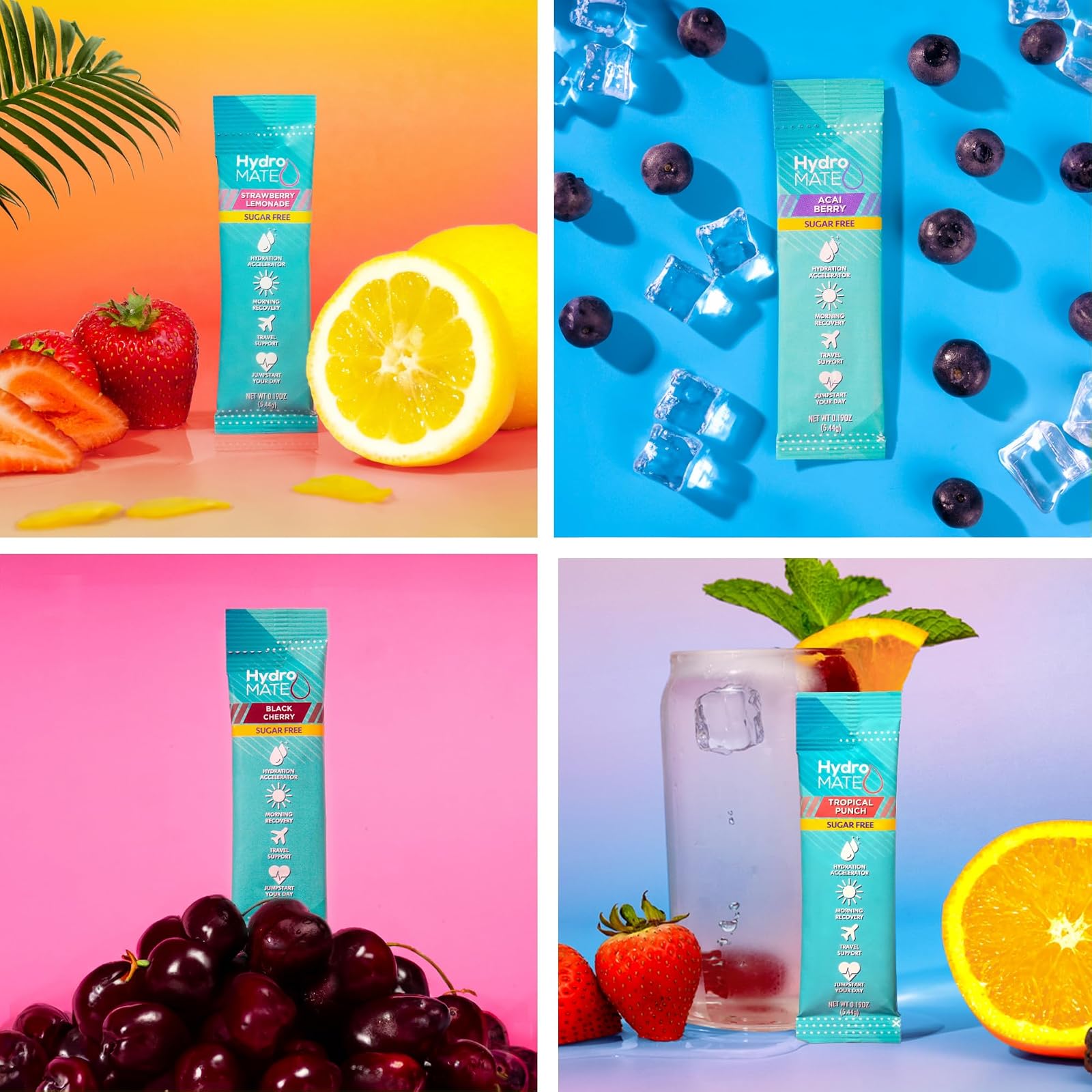 electrolyte sticks for hydration