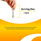 Electrolyte sticks for post-workout recovery
