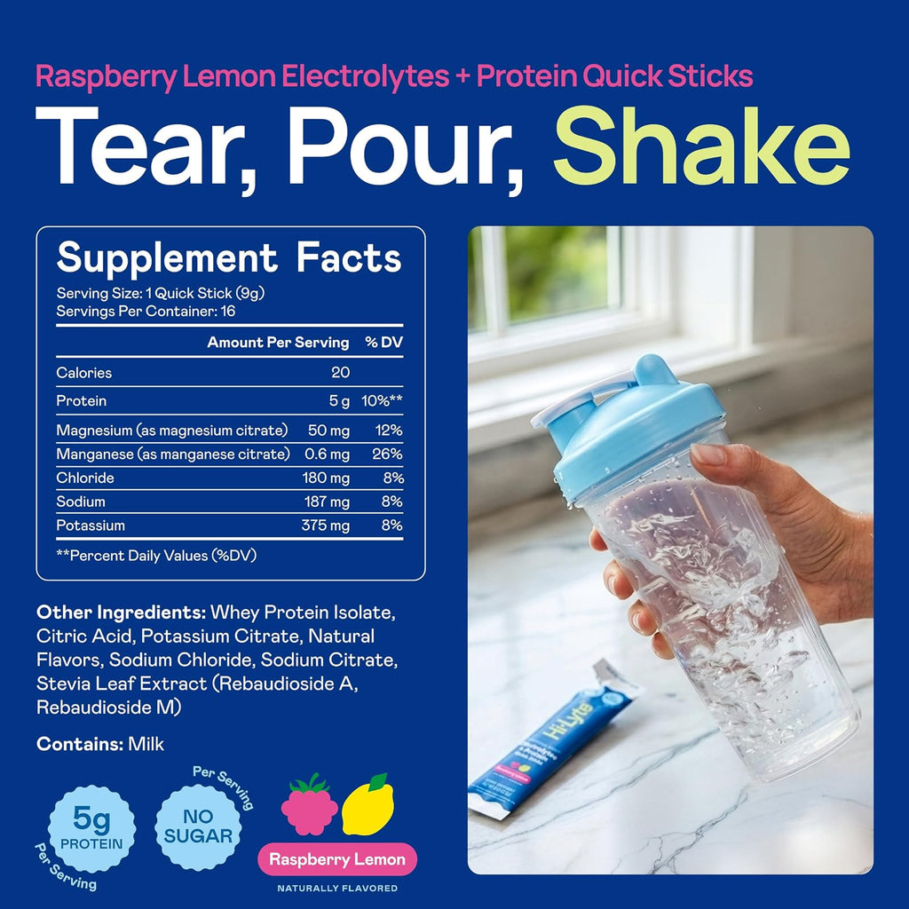 Electrolyte sticks for sports recovery