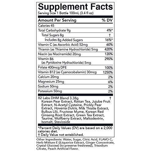 electrolyte supplement for hangover relief