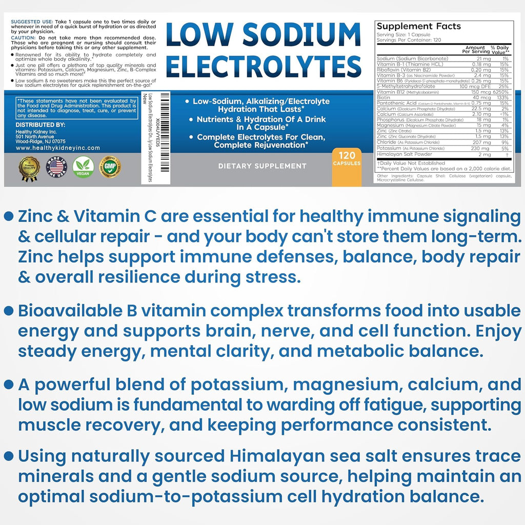 electrolyte supplement for hydration